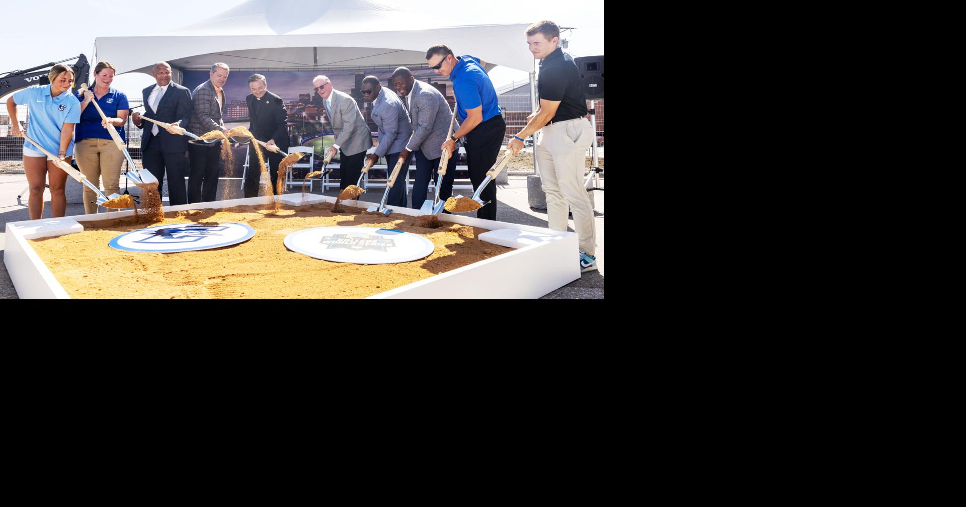 Photos: Creighton breaks ground on new baseball and softball fields