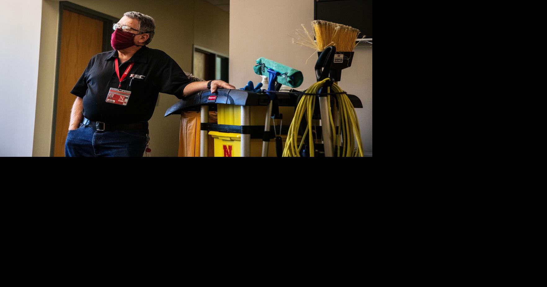 From cleaning door knobs to light switches, UNL janitor at forefront of ...