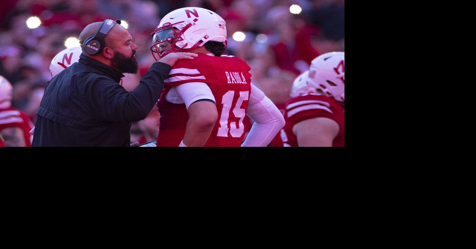 Luke Fickell, Donovan Raiola have awkward on-field encounter