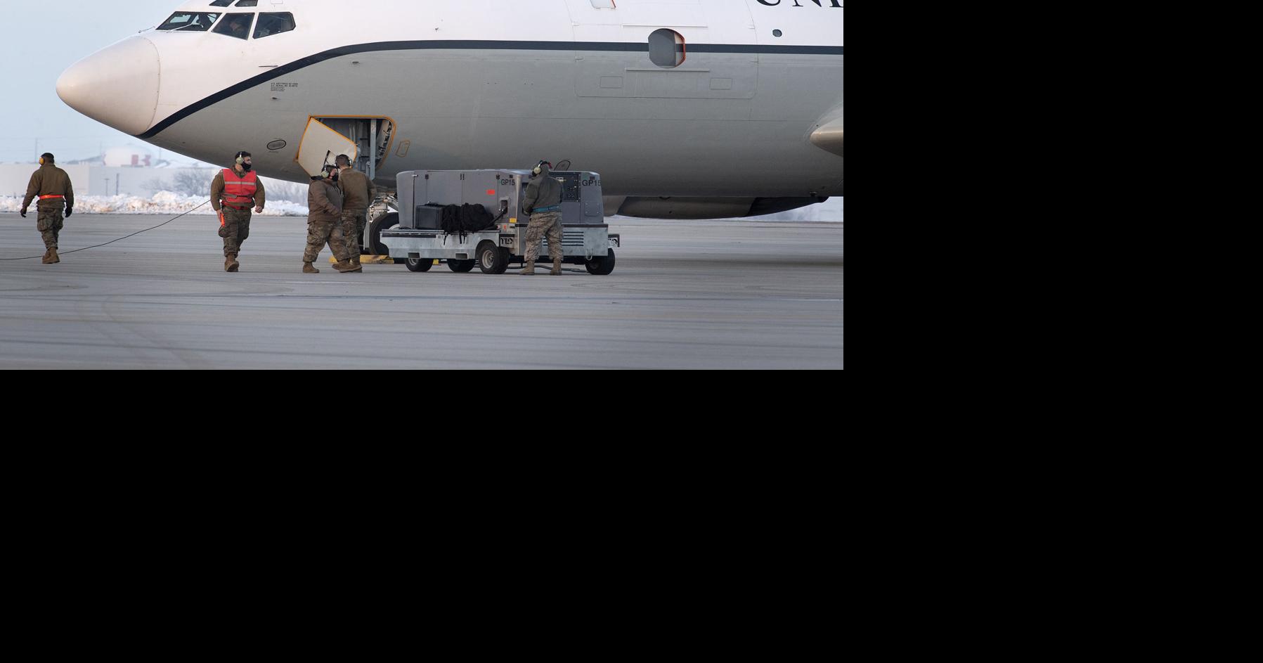 First Offutt plane lands at Lincoln Airport as fleet relocates for ...