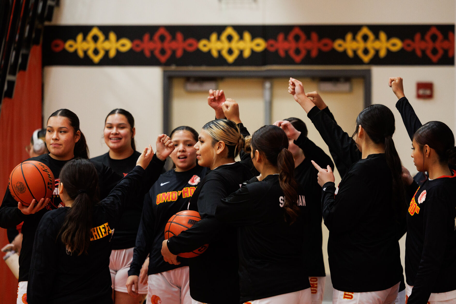 Omaha Nation girls basketball seeks first state tournament trip