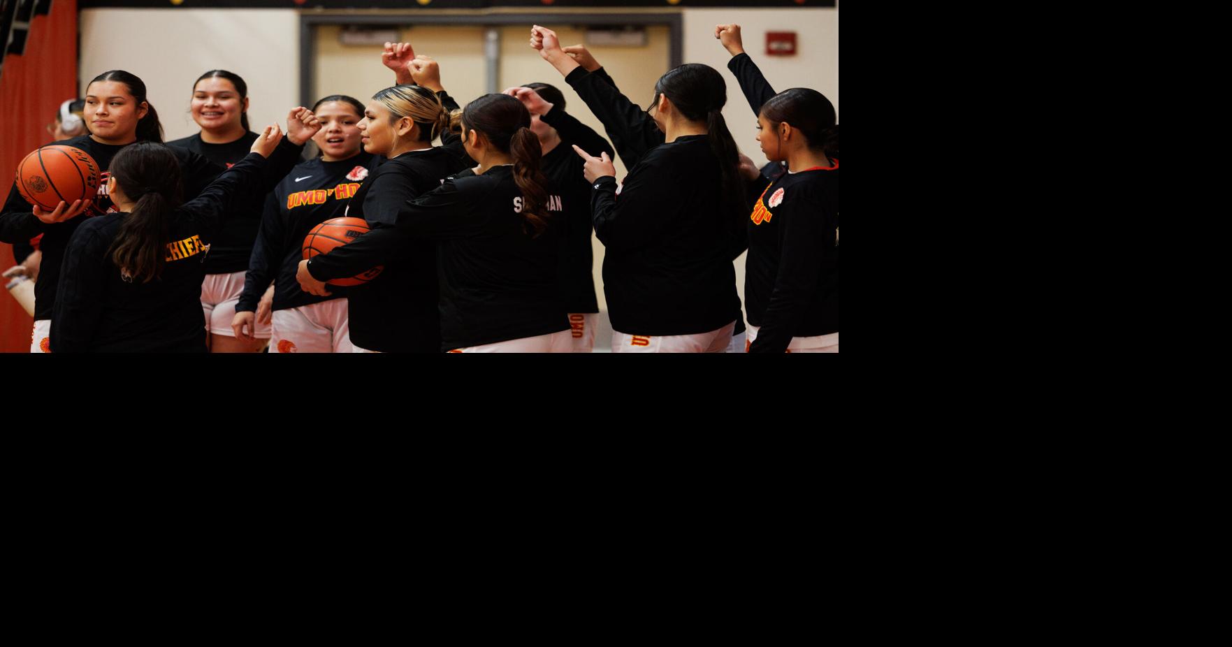 Photos: Omaha Nation girls basketball hosts Omaha Christian