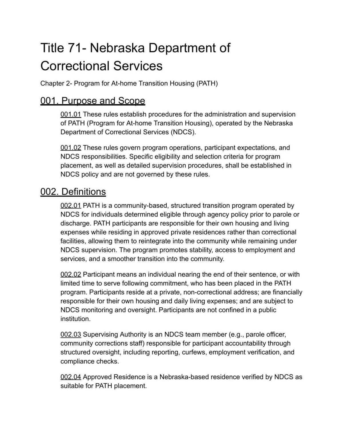 Nebraska's new 'PATH' prison release plan sparks fears of past scandal