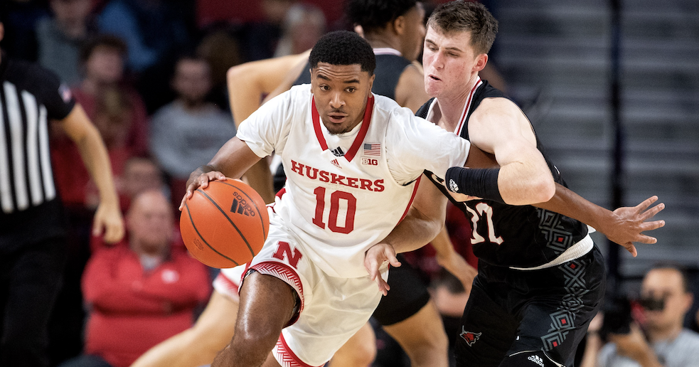 Nebraska's Jamarques Lawrence wins Big Ten Freshman of the Week honors