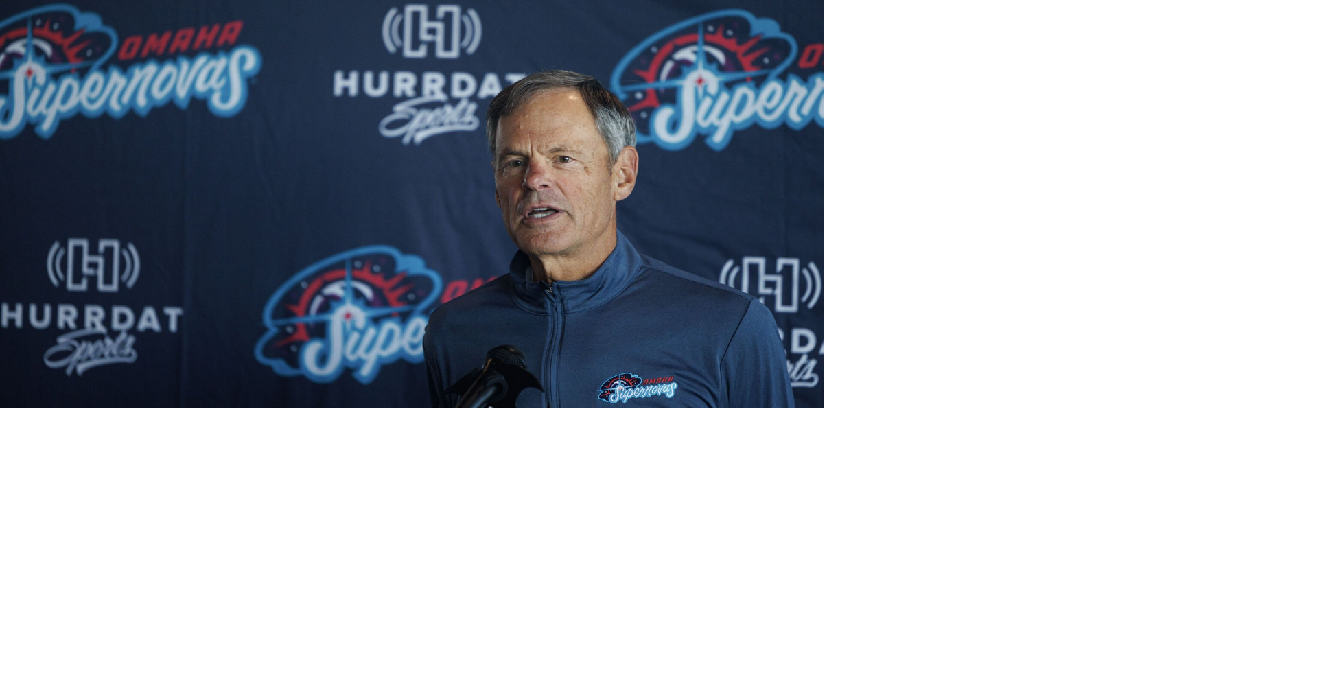 Watch: John Cook's press conference after becoming Omaha Supernovas GM