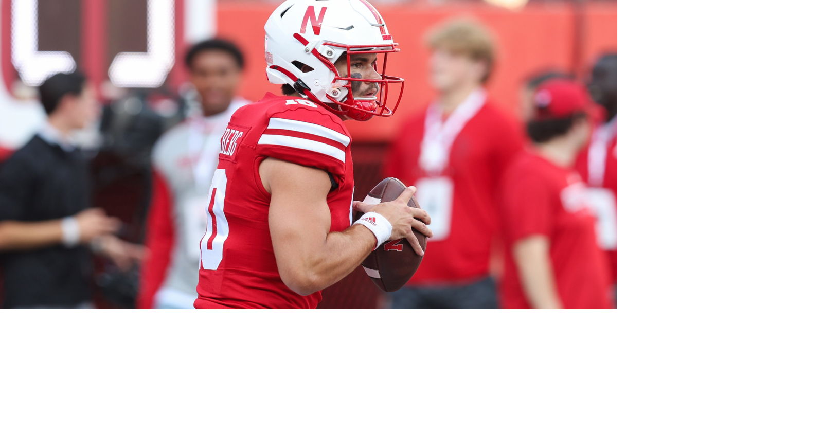 Nebraska quarterback situation muddies after Haarberg stars