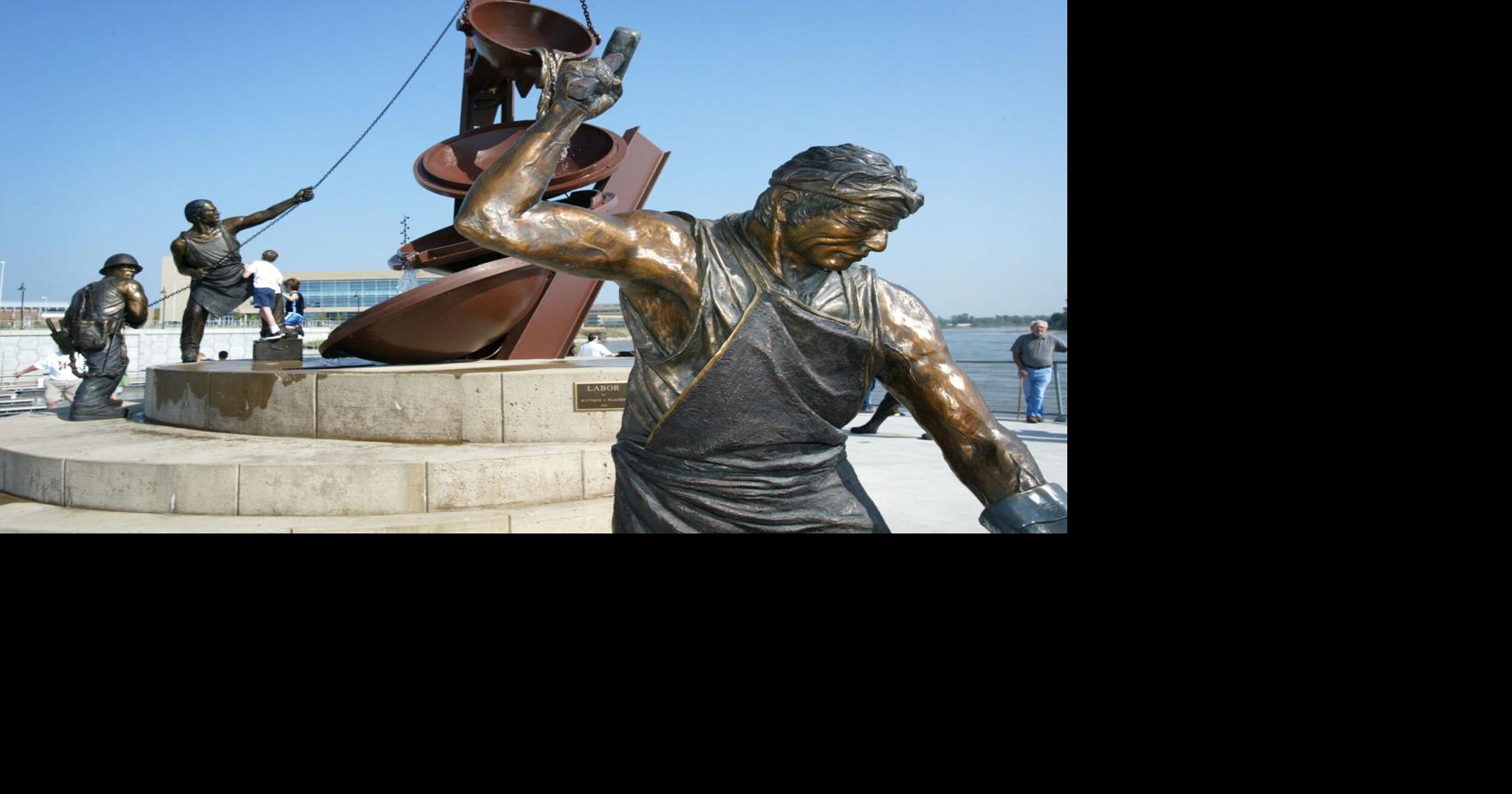 Back in the day, Sept. 4, 2004: 'Labor' sculpture is dedicated on Omaha ...