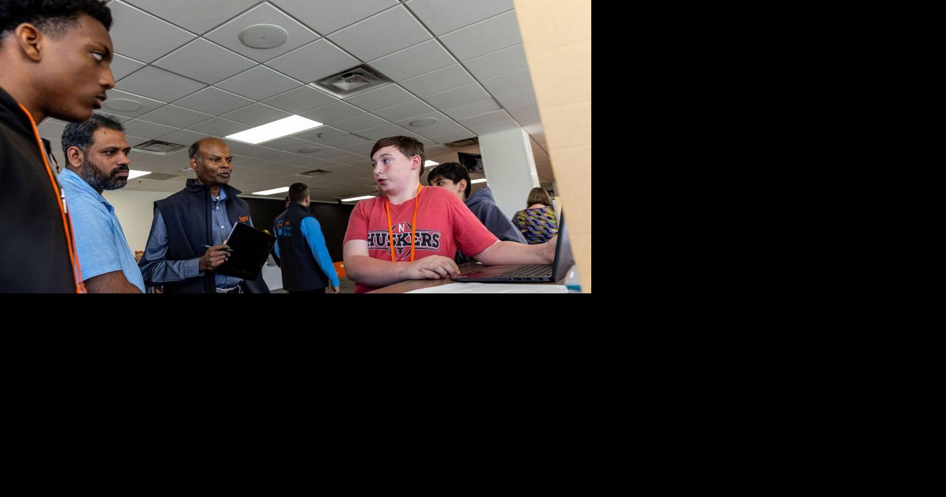 Omaha students learn about tech, AI in Fiserv program