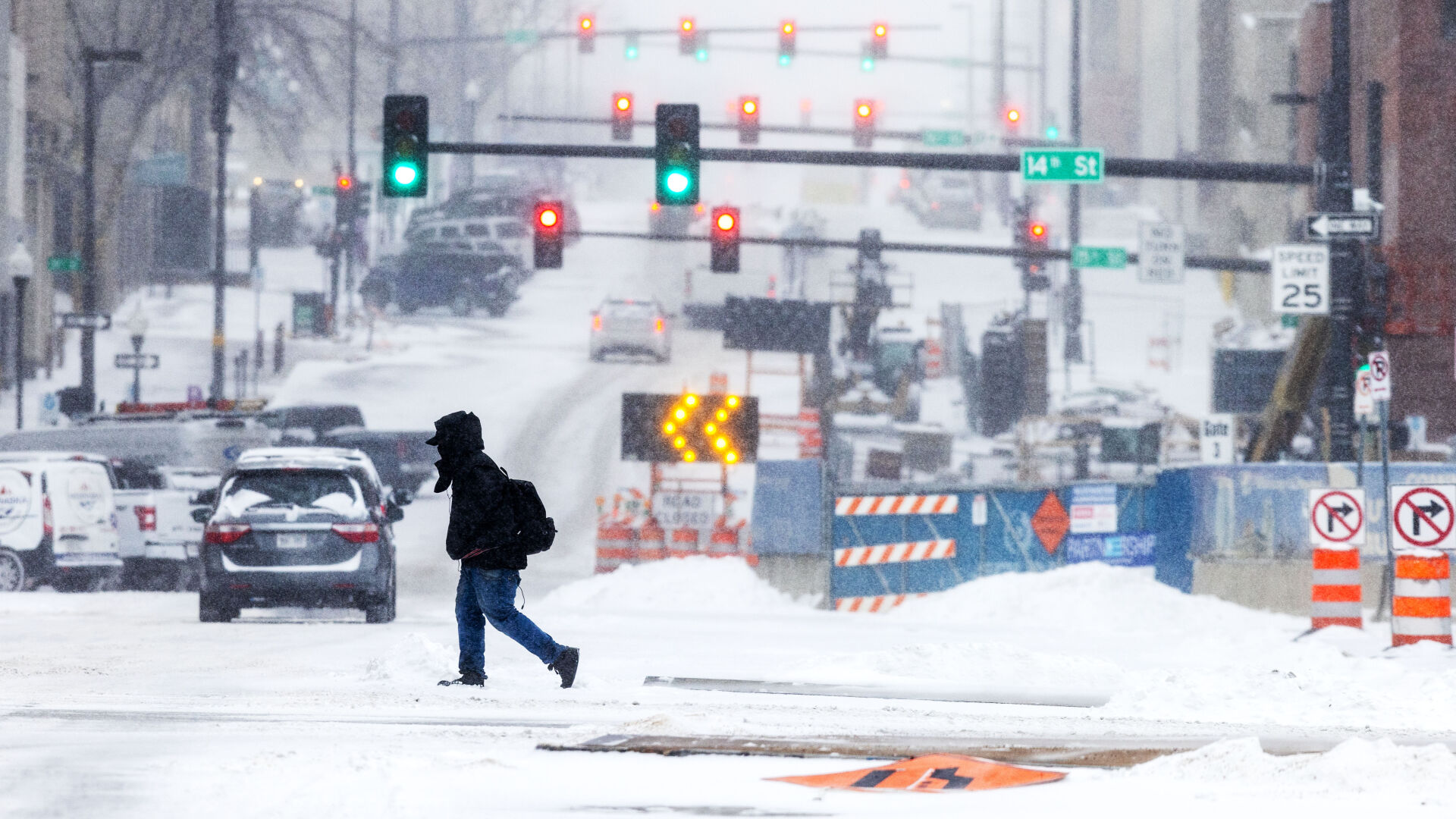 Nebraska snow totals: Omaha saw 4 inches of snow Monday