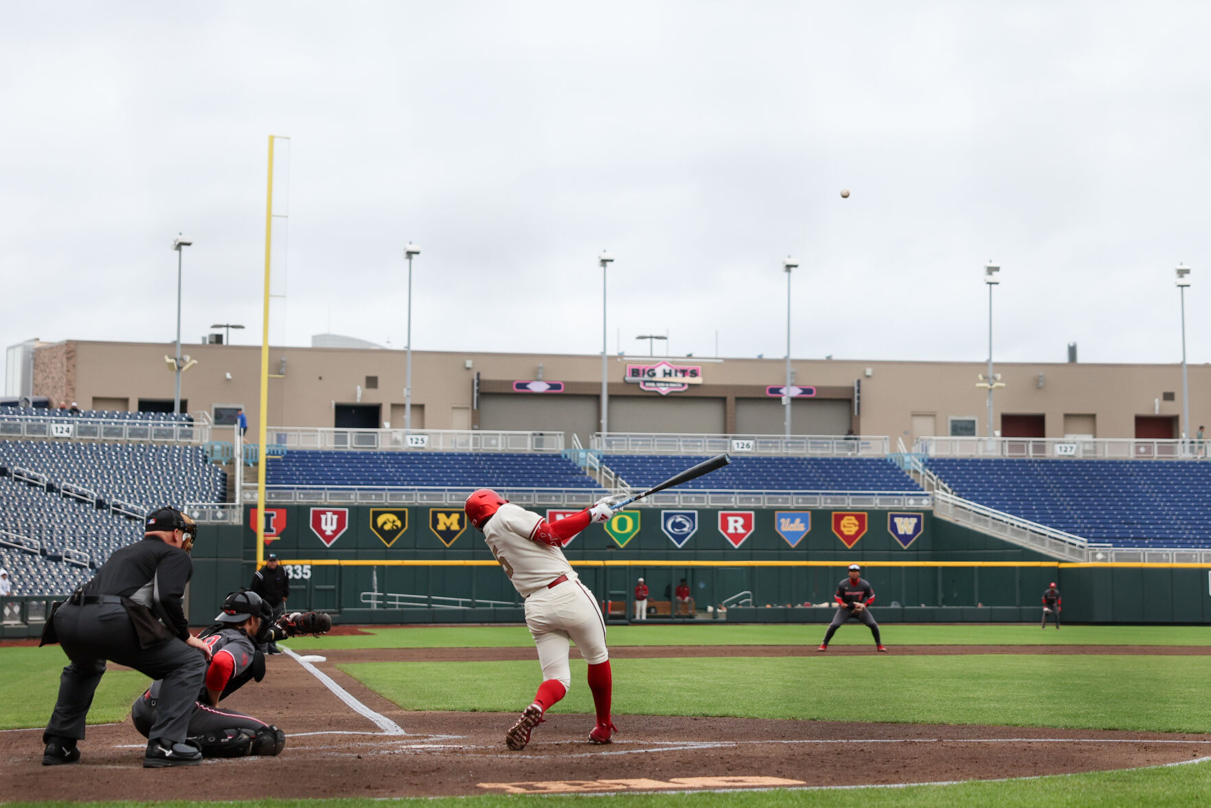 Nebraska baseball downs Michigan State at Big Ten tournament