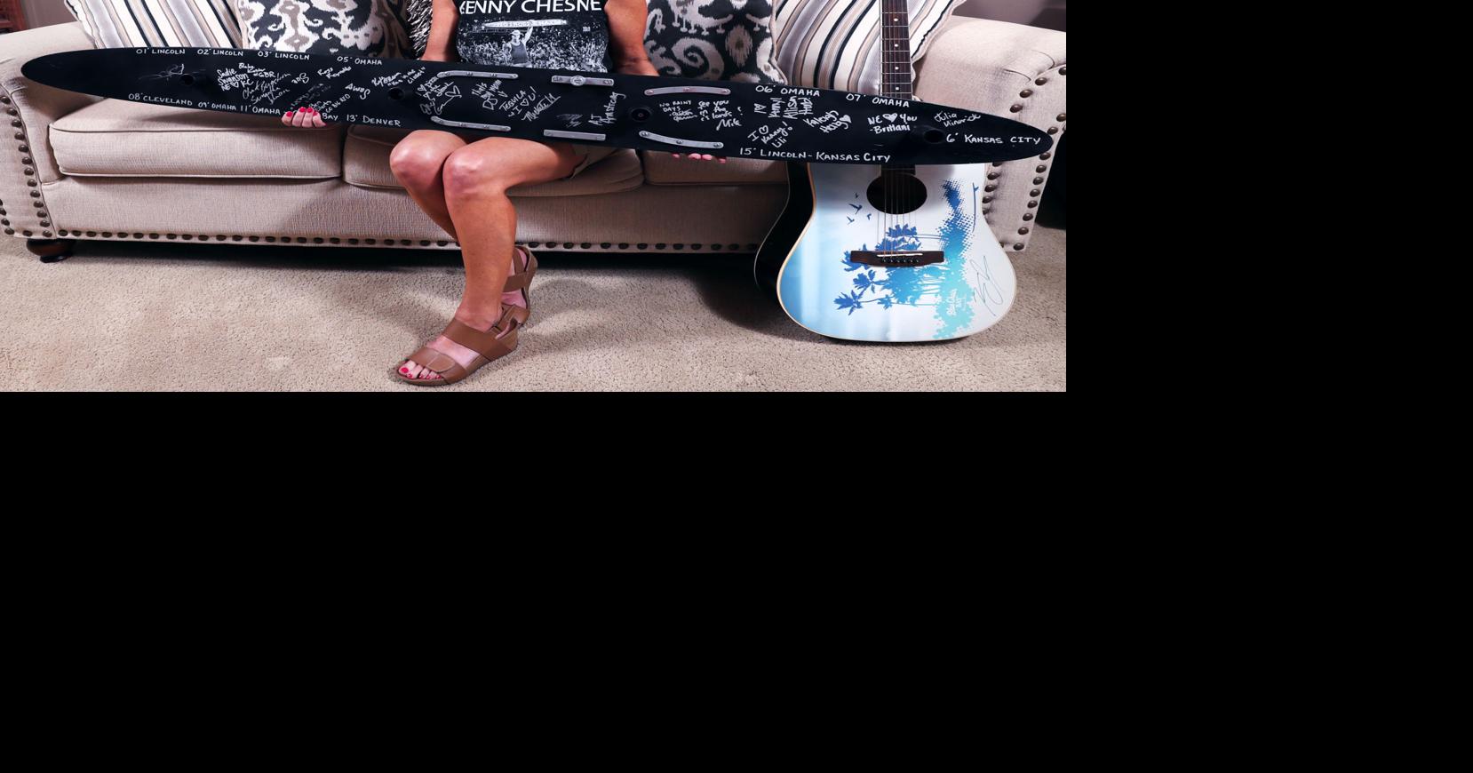 Nebraska woman gets 'shotski' back from country star Kenny Chesney ...