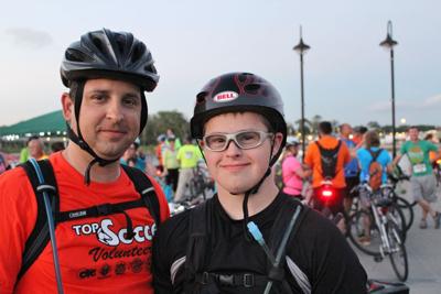 Dad, son with Down syndrome will bike 17 miles during Omaha's Owl Ride ...