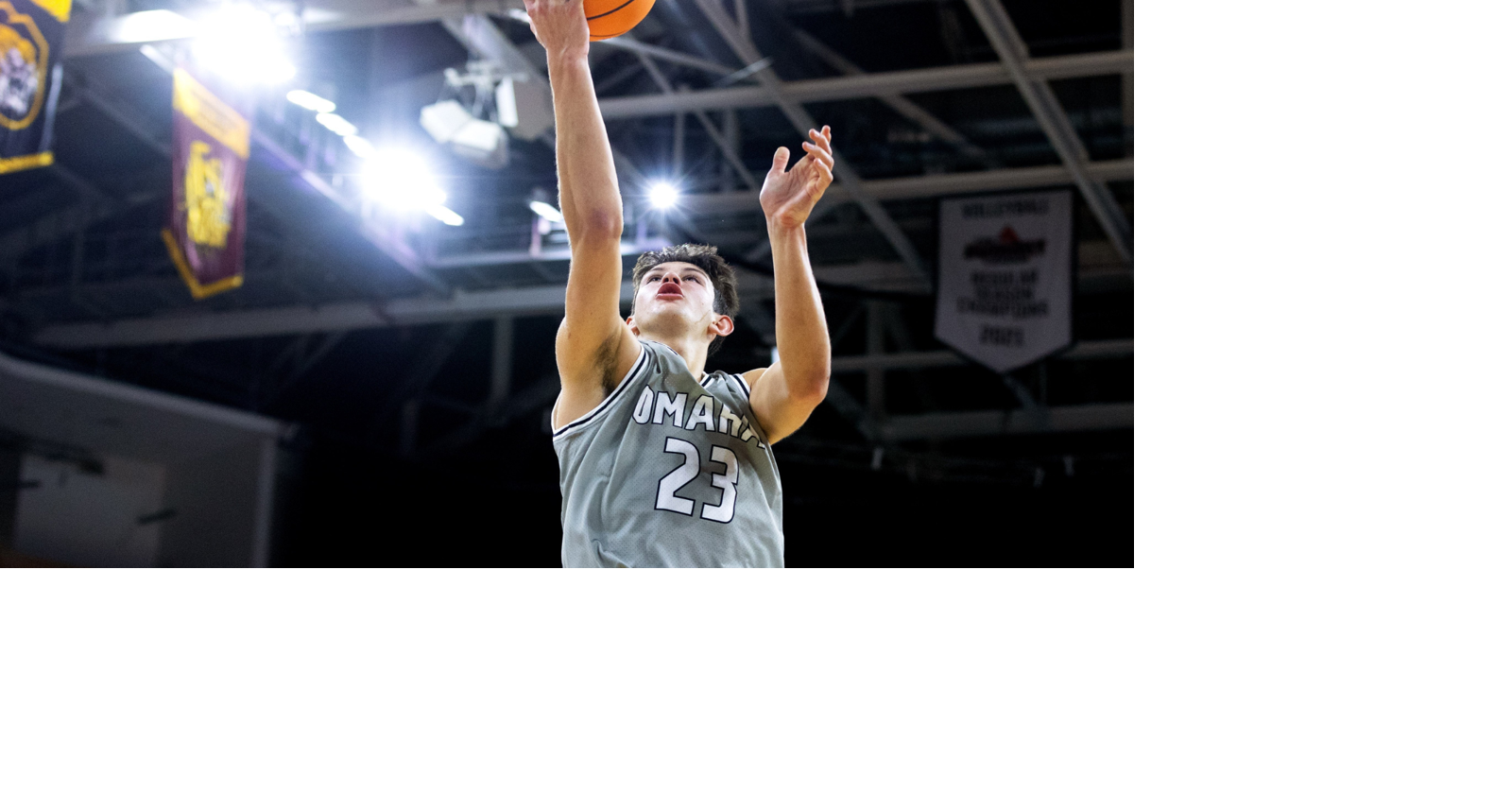 Omaha basketball's Frankie Fidler enters the transfer portal