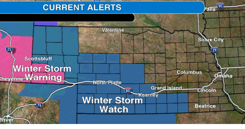 Tracking Nebraska's next winter storm