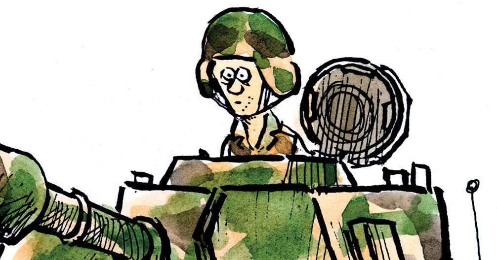 Jeff Koterba's latest cartoon: How many Ubers for a battalion?