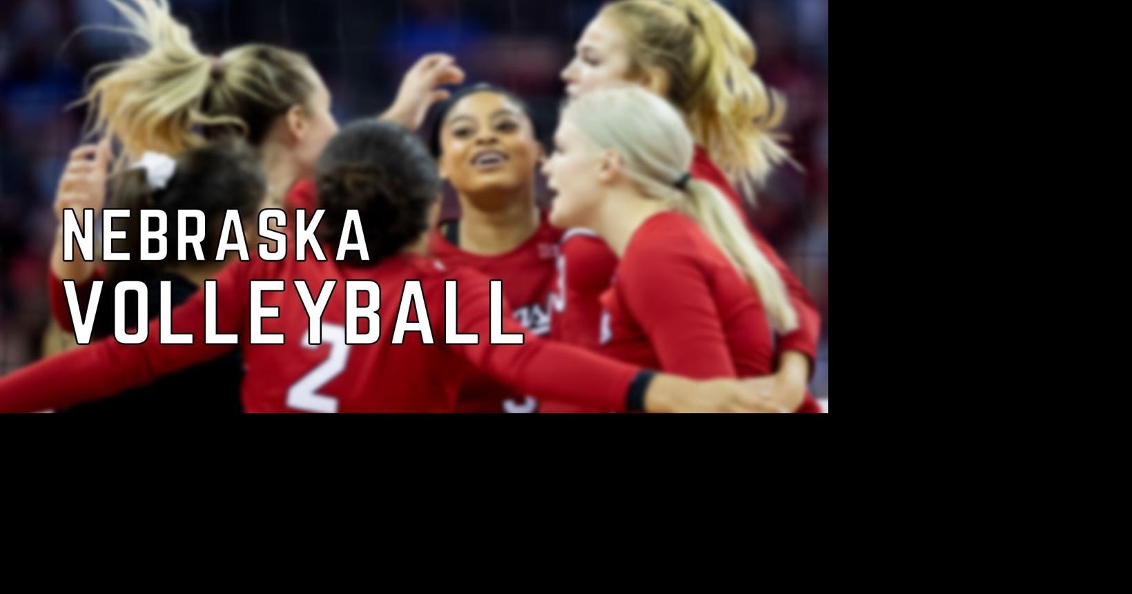 No. 11 Nebraska volleyball overcomes Maryland's blocking to sweep the ...