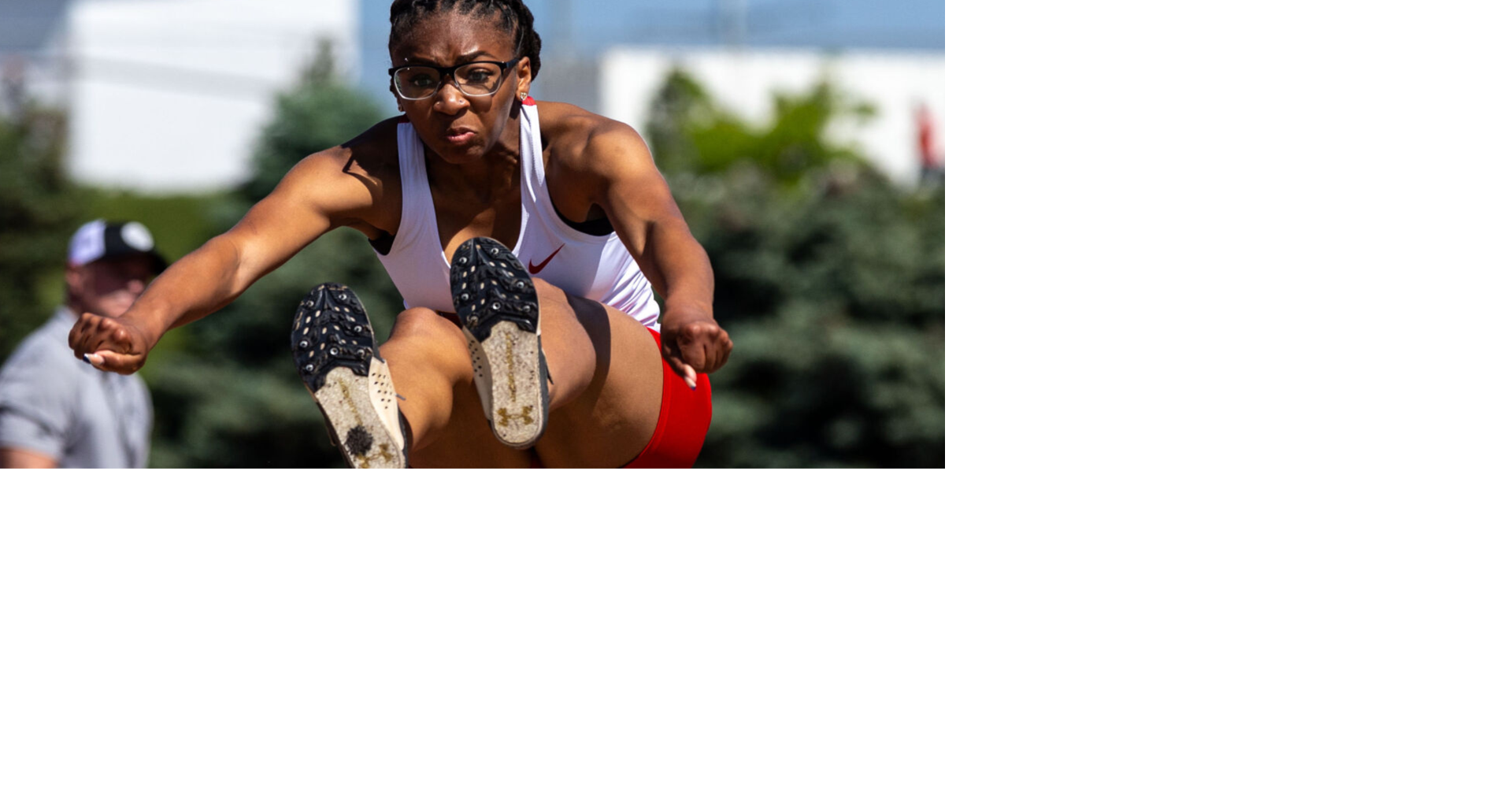 On final try, Omaha Northwest's Imani Skanes skies for triple jump ...