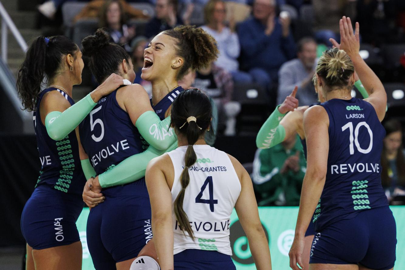 Omaha LOVB squares off with Houston with second place in league on the line