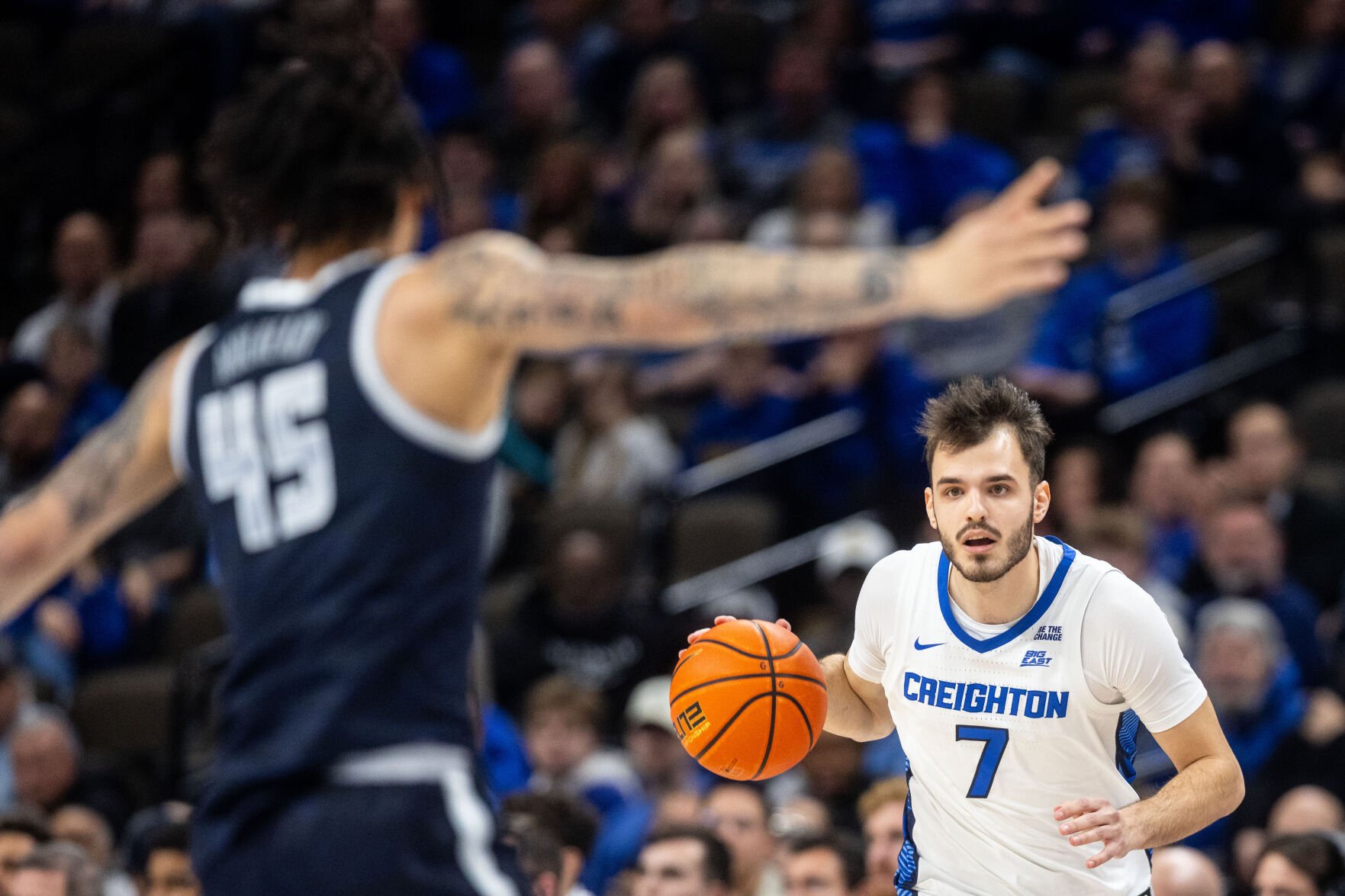 Photos: Creighton men's basketball hosts Georgetown