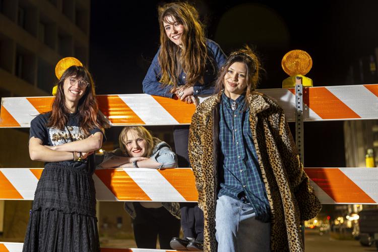 Lincoln's Estrogen Projection punk band uplifting musicians