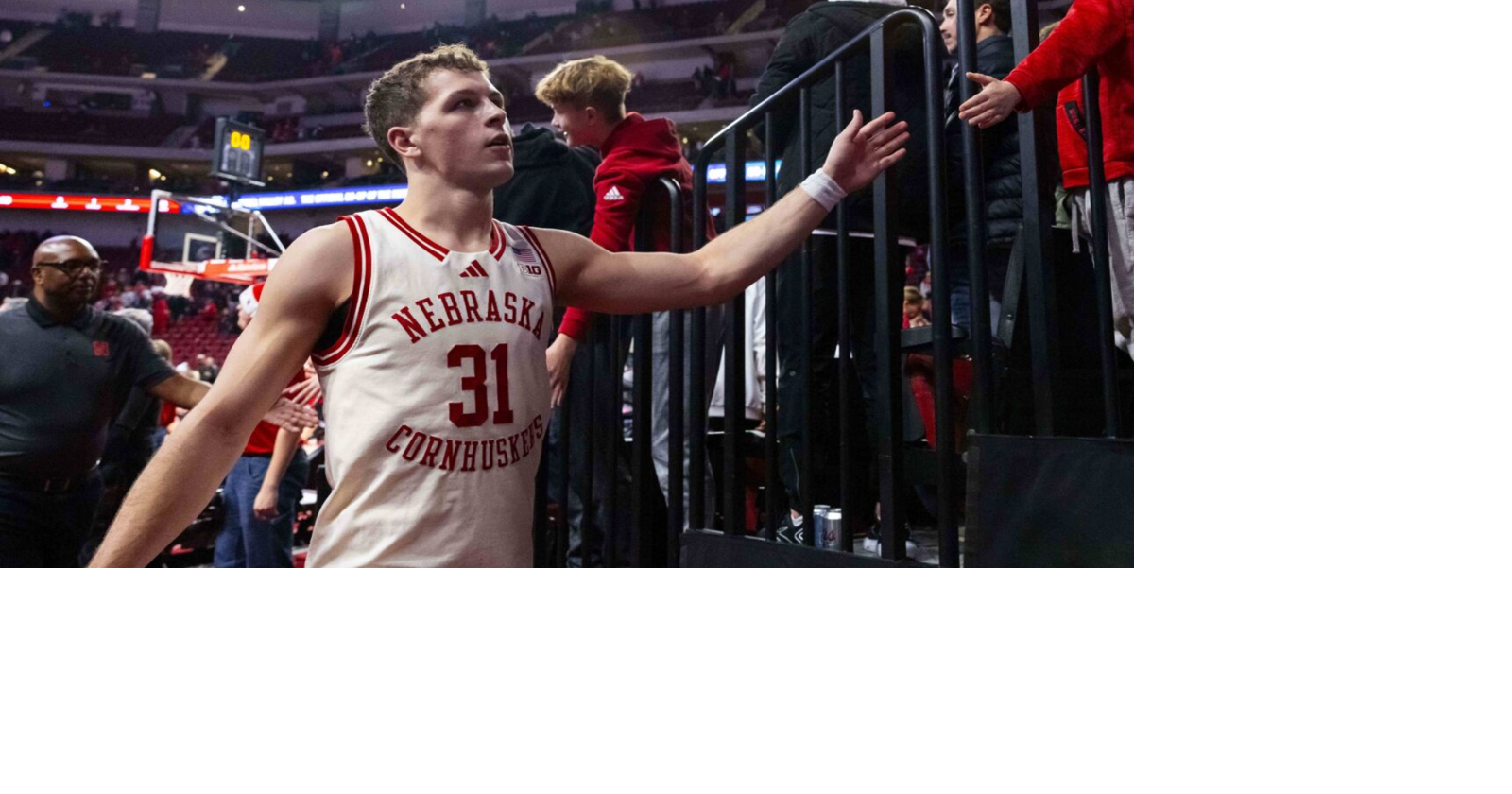 Cale Jacobsen extends Nebraska's season with breakout performance