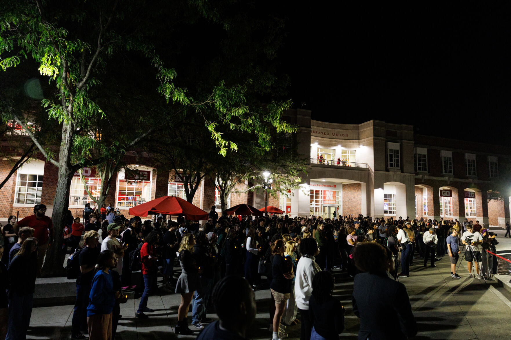 Trey Reed vigil held at University of Nebraska-Lincoln