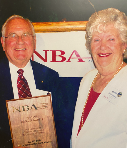 American National Bank’s Al Schmid reflects on 65 years of banking career