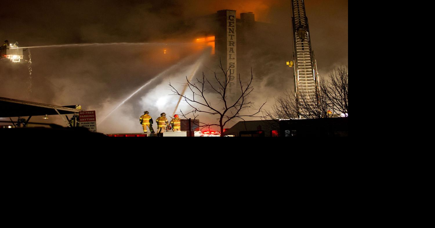 From the scene Saturday, early Sunday: An explosion, then a battle to ...
