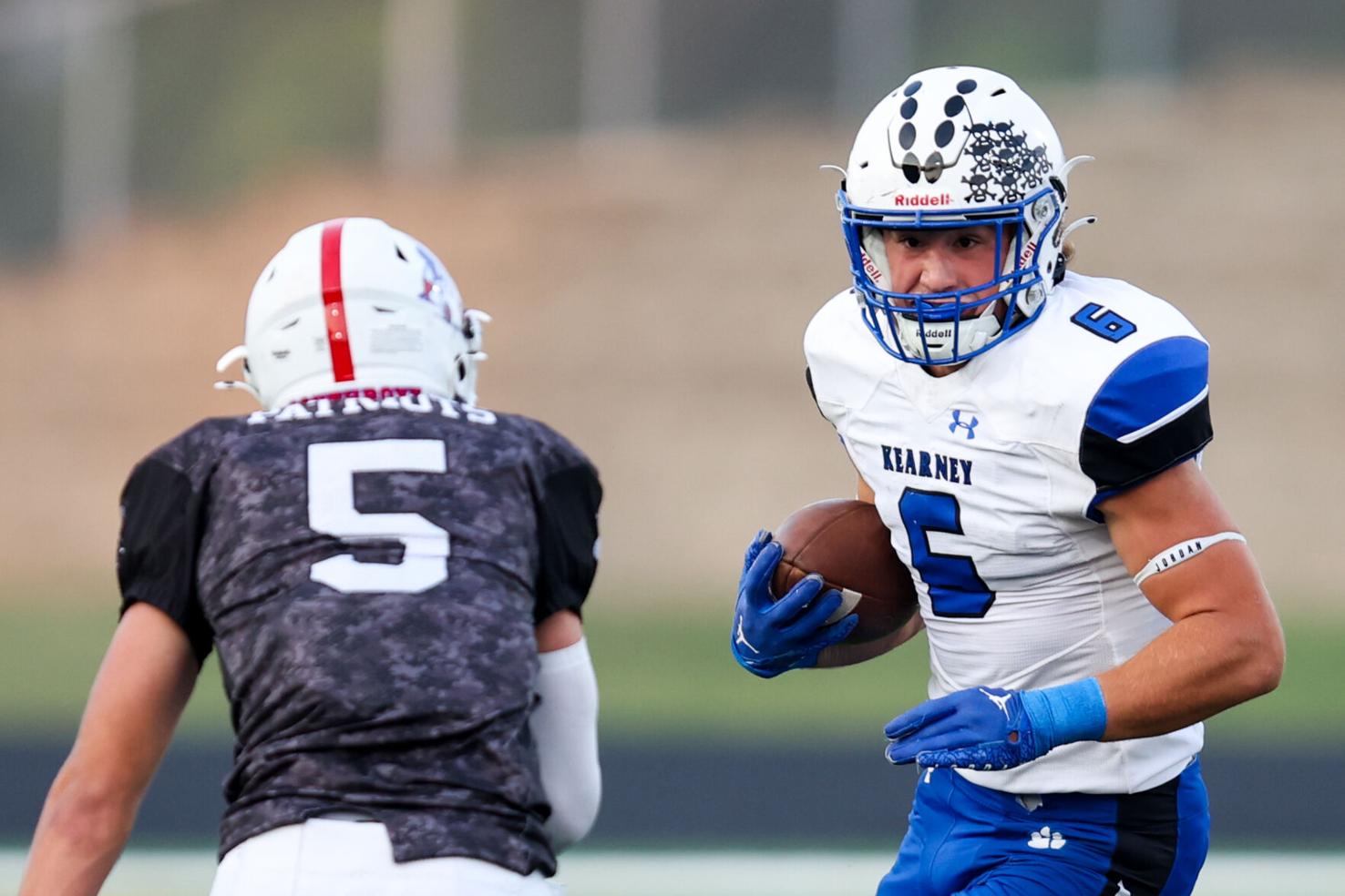 No. 1 Millard South football rolls over No. 6 Kearney, RB Gabe Prucha ...