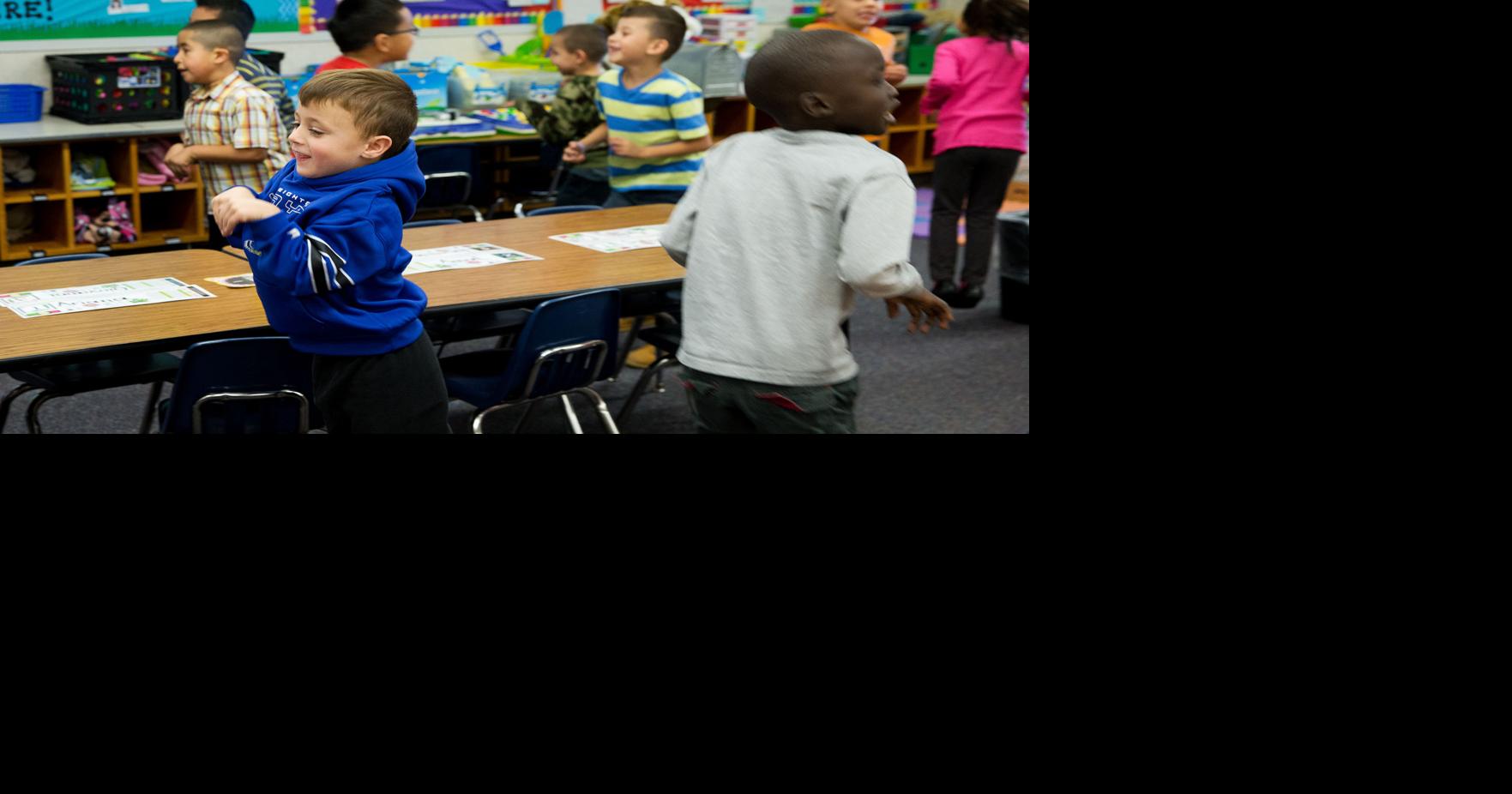 Quick activity breaks increase movement, resetting kids' brains