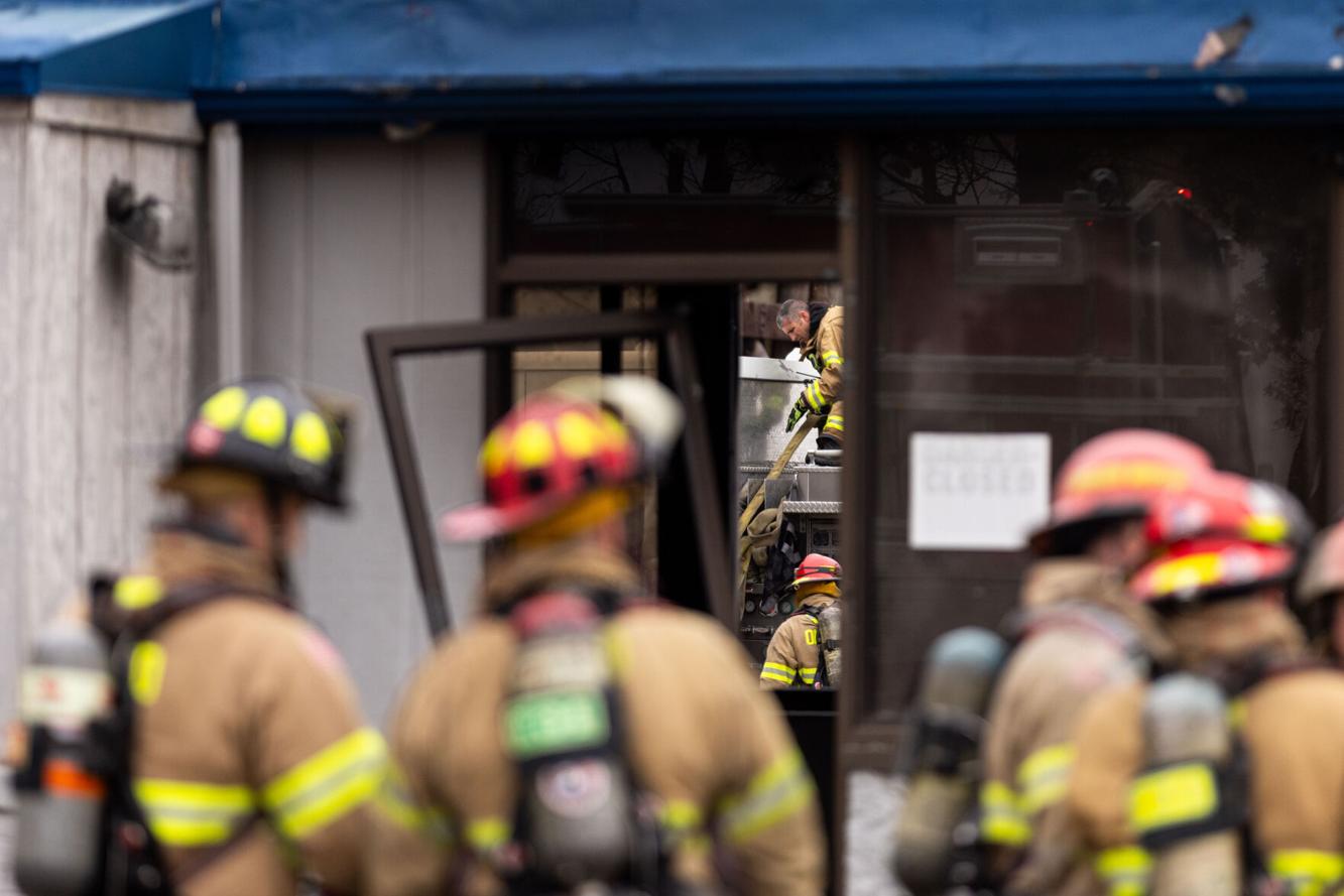 Photos: Omaha firefighters respond to fire in abandoned building near ...