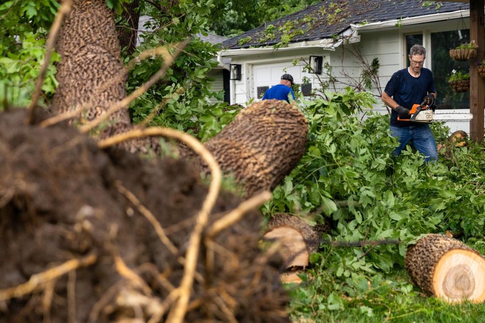 Early morning storm causes extensive damage in Omaha metro