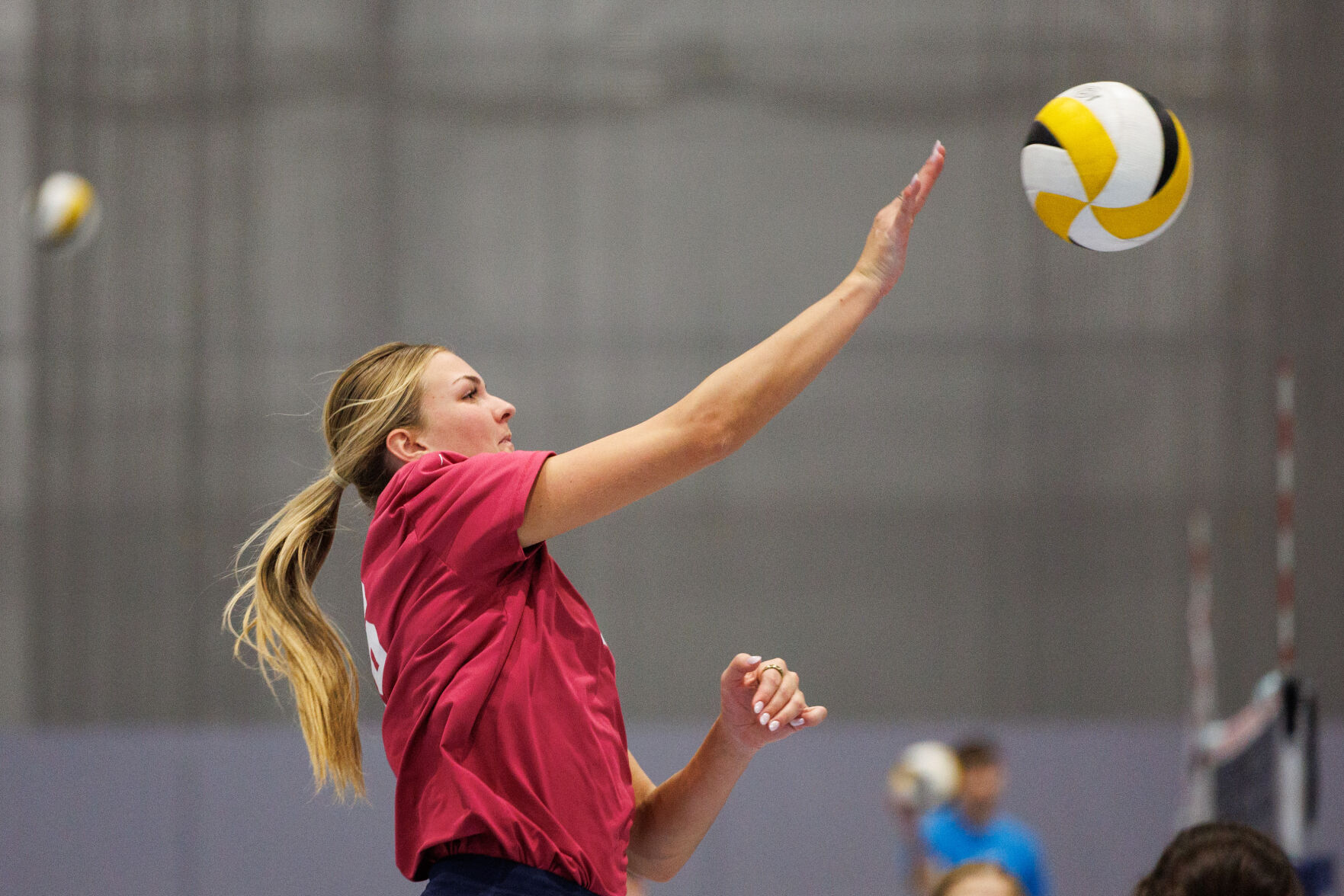 Norah (Sis) TeBrake is ready to play for the Supernovas