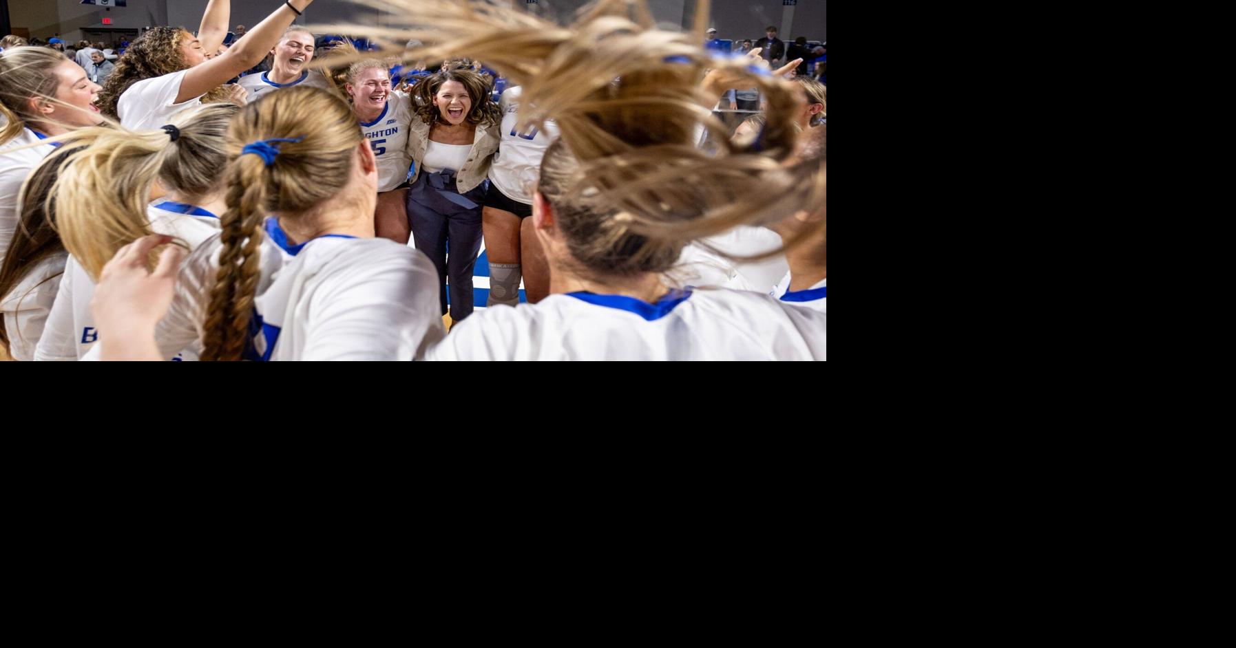 Photos: Creighton volleyball coach Kirsten Bernthal Booth through the years