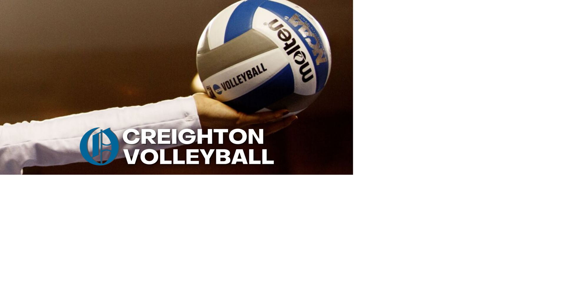 No 5 Creighton Volleyball Sweeps Seton Hall