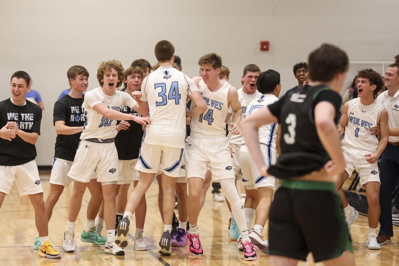 Photos: Elkhorn North boys basketball hosts Omaha Skutt