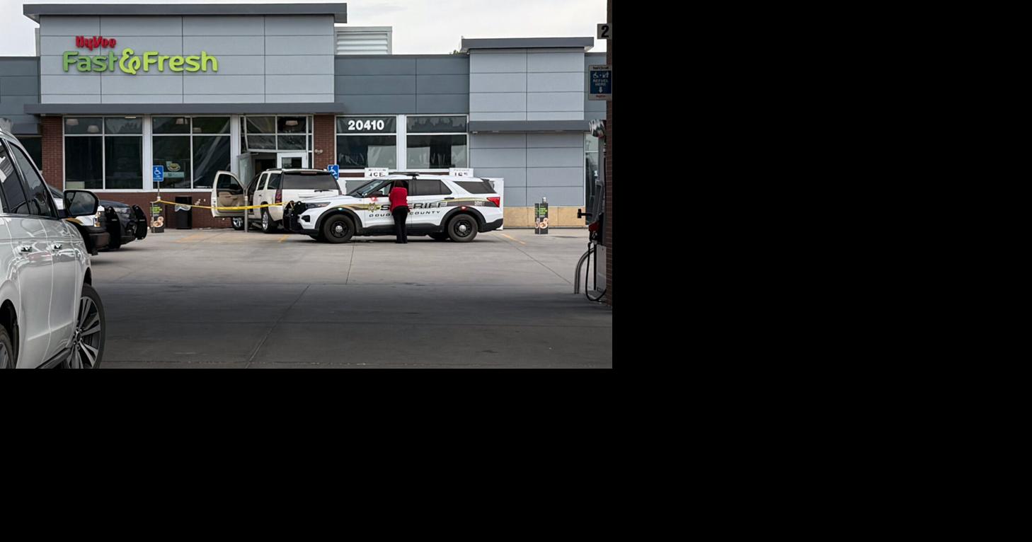 2 girls hospitalized after SUV hits Elkhorn Hy-Vee gas