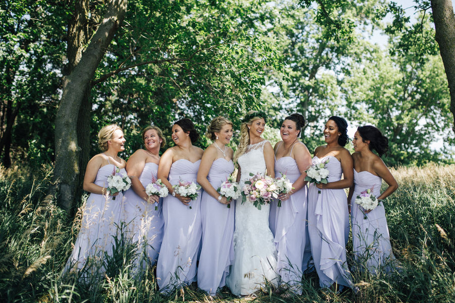 Inspiration // Lavendar & Grey Nebraska Wedding