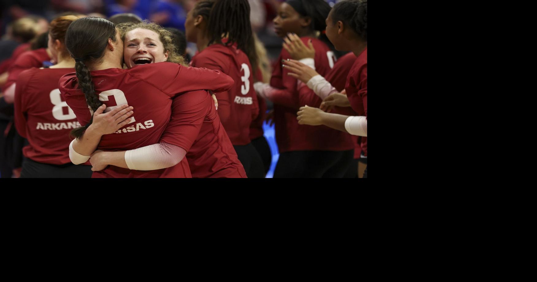 Scouting Nebraska volleyball's Elite 8 opponent -- Arkansas