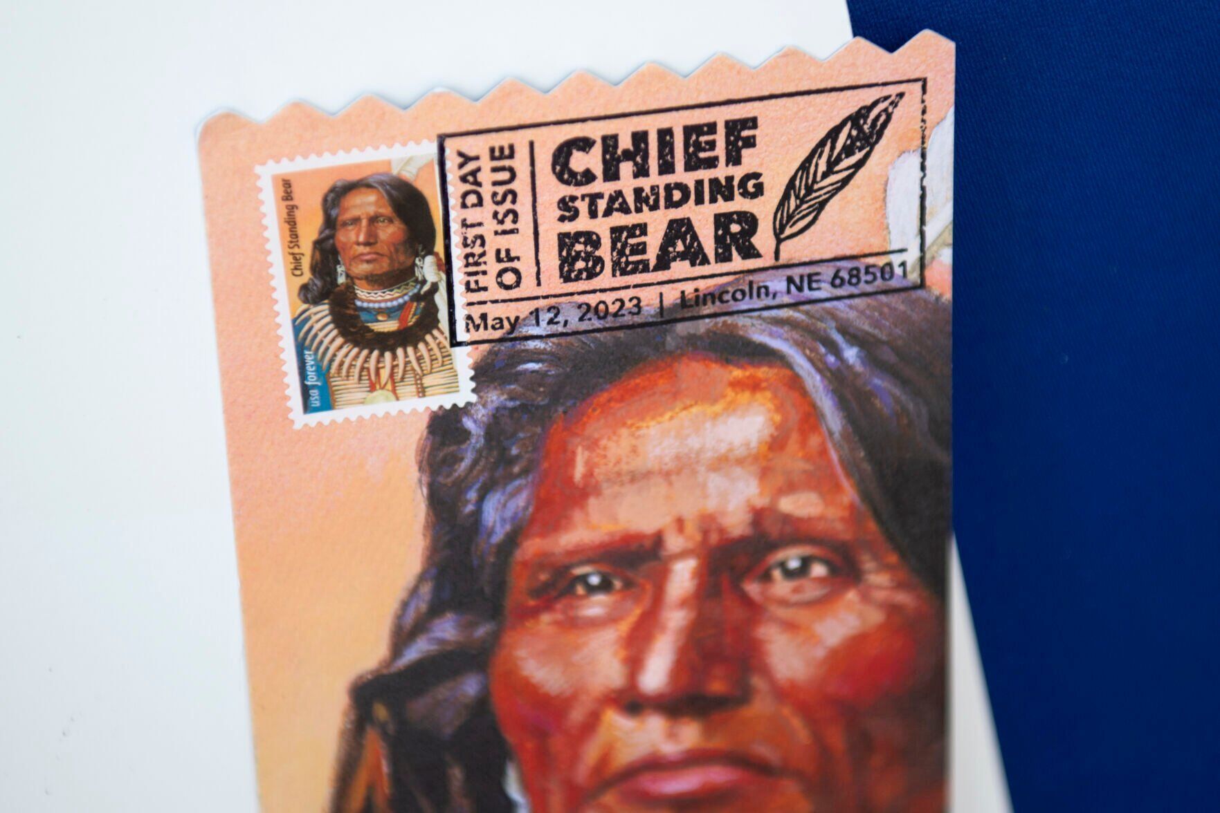 Photos: Chief Standing Bear Forever stamp unveiled in downtown Lincoln