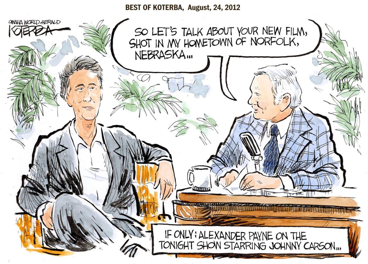 Jeff Koterba's Aug. 19 cartoon: A Nebraska dream team