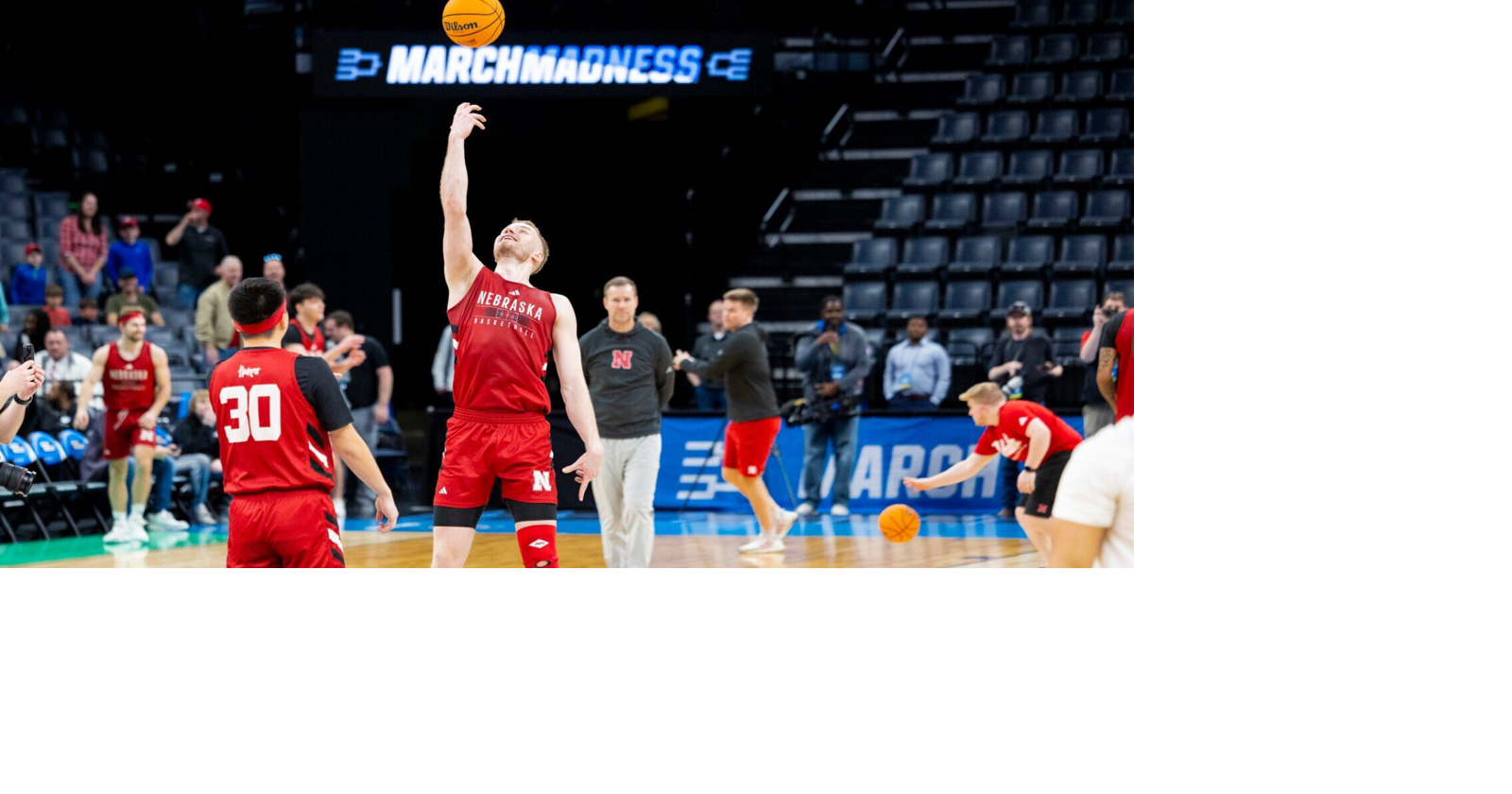 Nebraska aims to make NCAA tournament history by locking in on winning ...