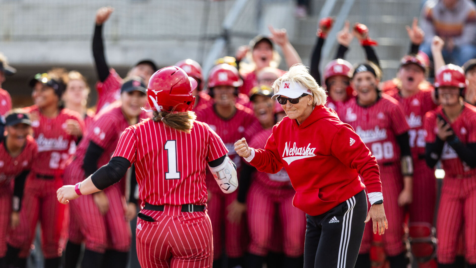 No. 20 Nebraska softball shuts out Omaha