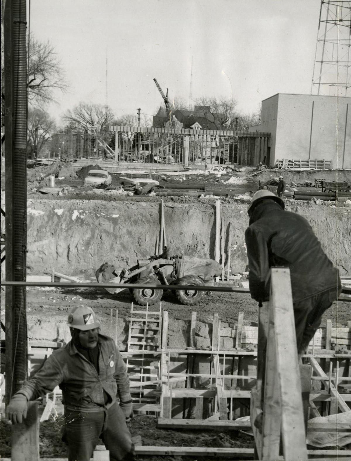 Photos: Construction of Kiewit Plaza and more from its history