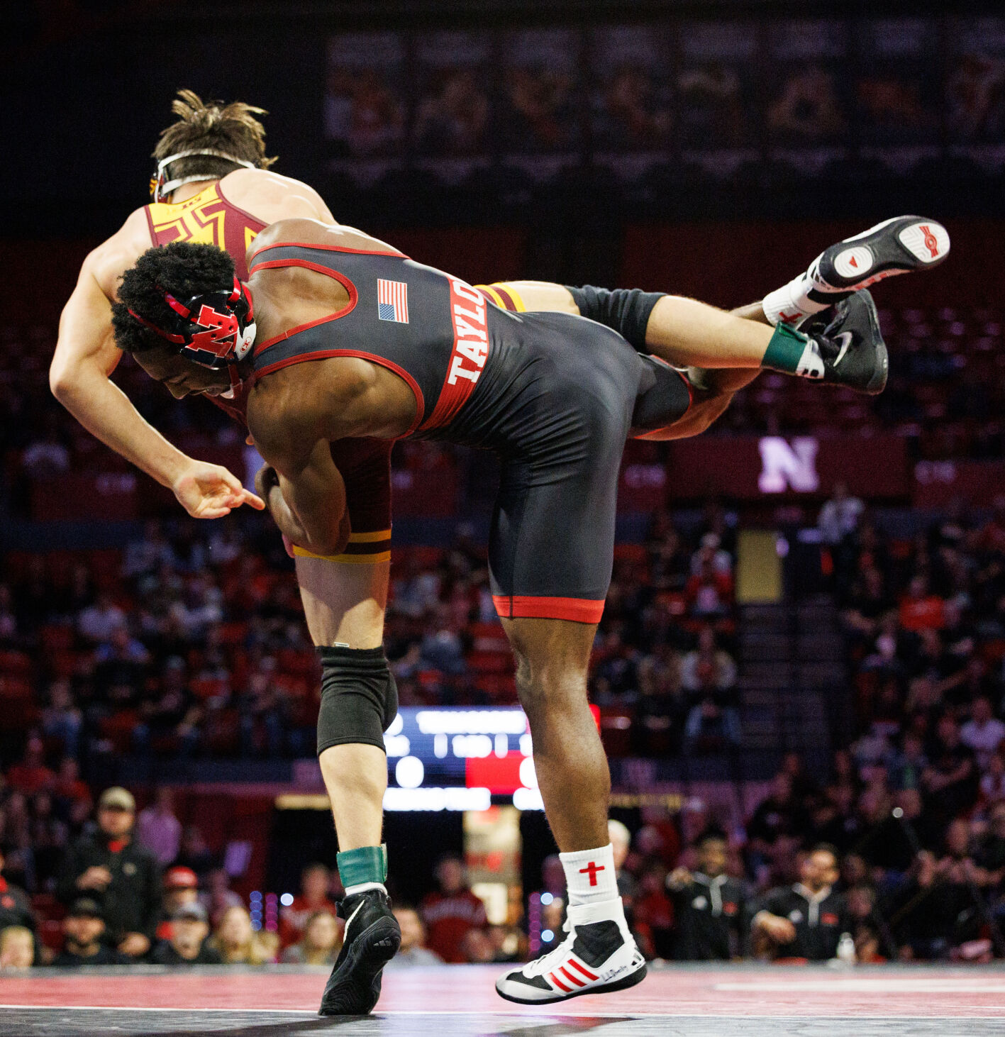 No. 7 Nebraska wrestling cruises to win over Michigan State