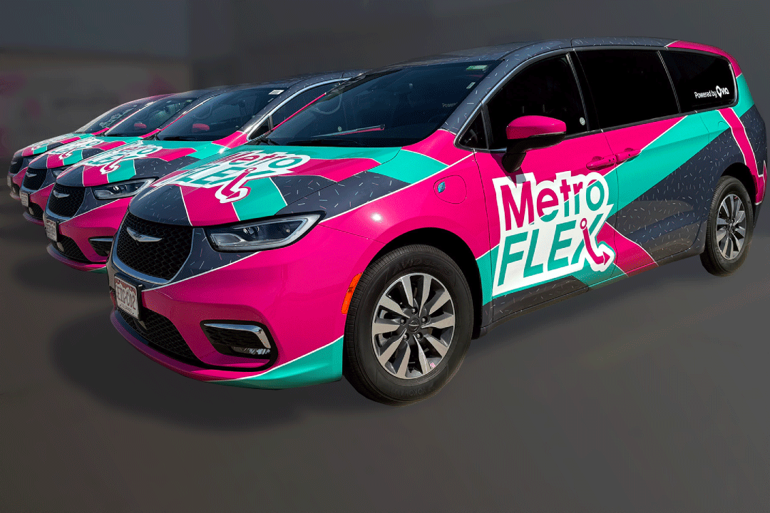 New Metro Flex vans extend the reach of public transit
