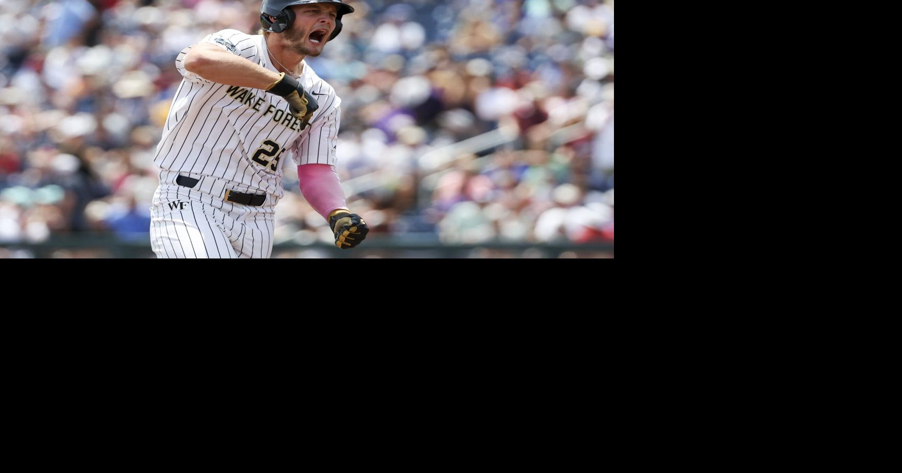 Danny Corona's late two-run base hit lifts Wake Forest over Stanford in ...