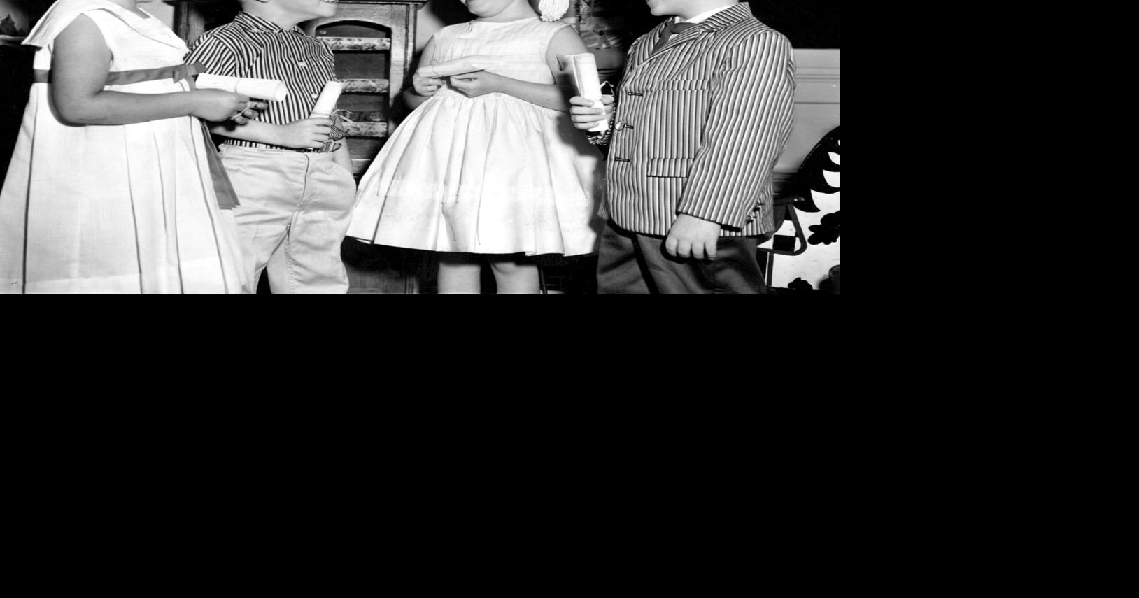 From the Archives: 1958 preschool graduation