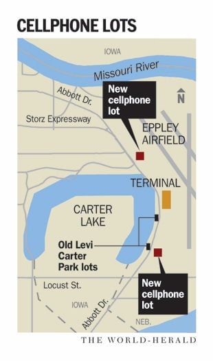 Getting the word out on Eppley Airfield's official cellphone lots is no ...