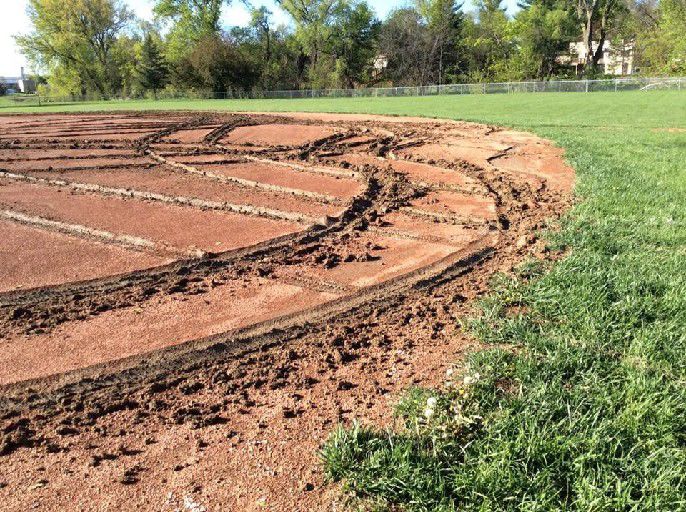 Vandals damage Omaha park's baseball field for 2nd time this year ...